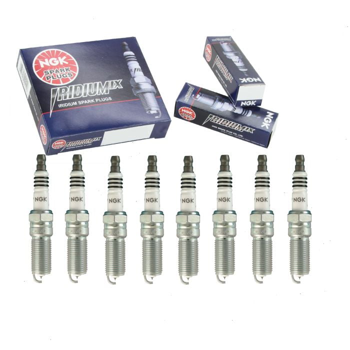 8 pc NGK 94374 Iridium IX Spark Plugs for Ignition Wire Secondary ...