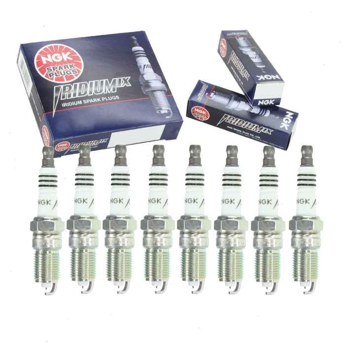 8 pc NGK Iridium IX Spark Plugs compatible with Cadillac STS 4.6L V8 ...