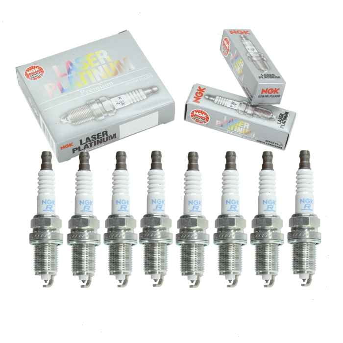 8 pc NGK Laser Platinum Spark Plugs compatible with Lexus GS400 4.0L V8 ...