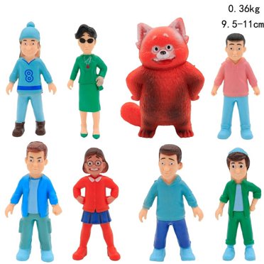 Disney and Pixar Turning Red Collectible Figure 3-Pack, Series 1 Blind ...