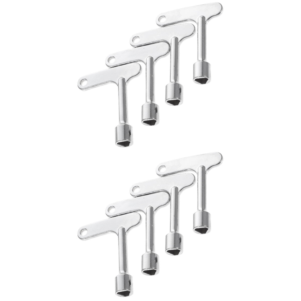 8 pcs Elevator Lock Key Triangle Floor Lockout Elevator Key Fire ...