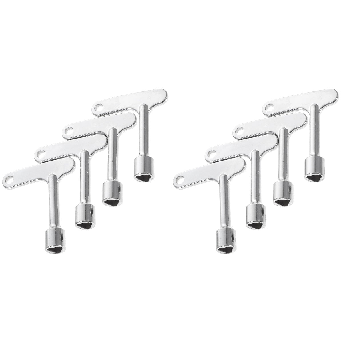 8 pcs Elevator Lock Key Triangle Floor Lockout Elevator Key Fire ...