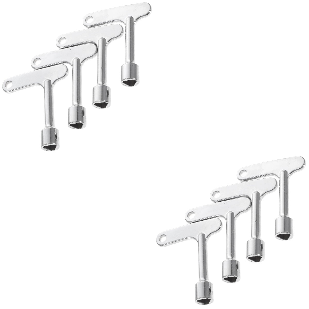 8 pcs Elevator Lock Key Triangle Floor Lockout Elevator Key Fire ...