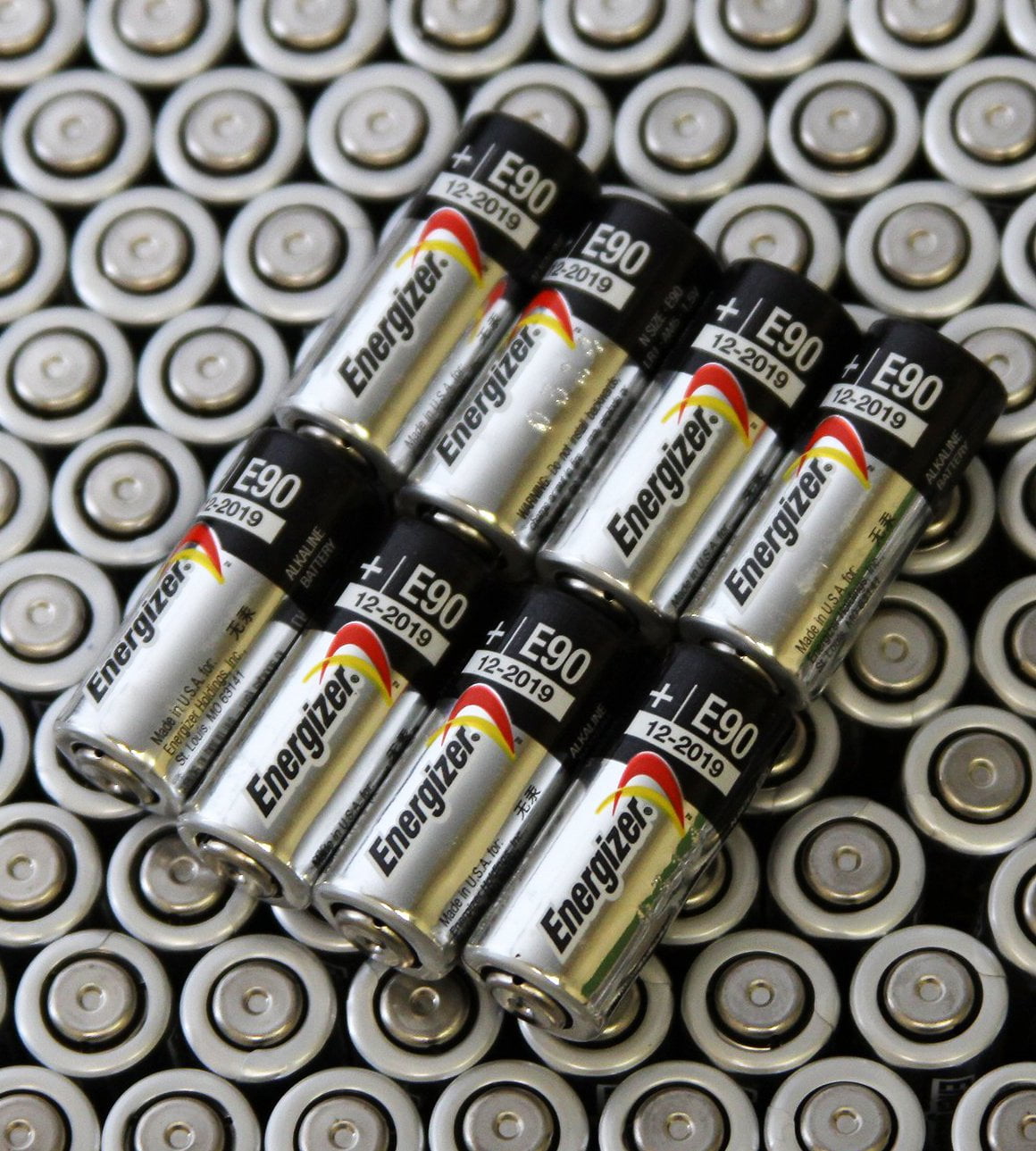 Energizer E90 LR1 N Size, 1.5 Volt Alkaline Batteries, 8 pcs, Ideal for ...