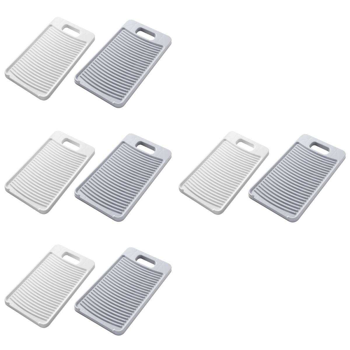 8 pcs Family Washboard Washboard Laundry Wash Board Plastic Washing ...