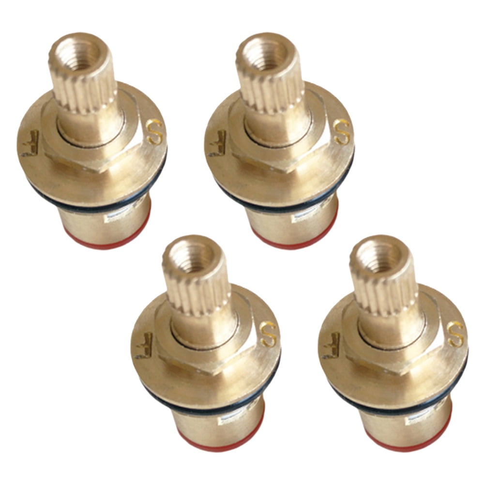 8 pcs Faucet Valves Core Replacement Hot Cold Water Faucet Valves Tool ...