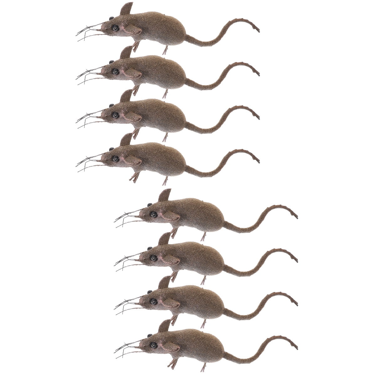 8 pcs Figurines Artificial Mice Statues Figurines Decors for Home ...