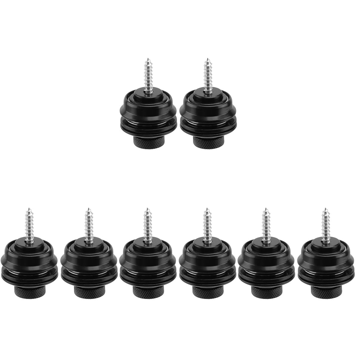 8 pcs Guitar Security Strap Locks Electric Guitar Strap Metal Locks ...