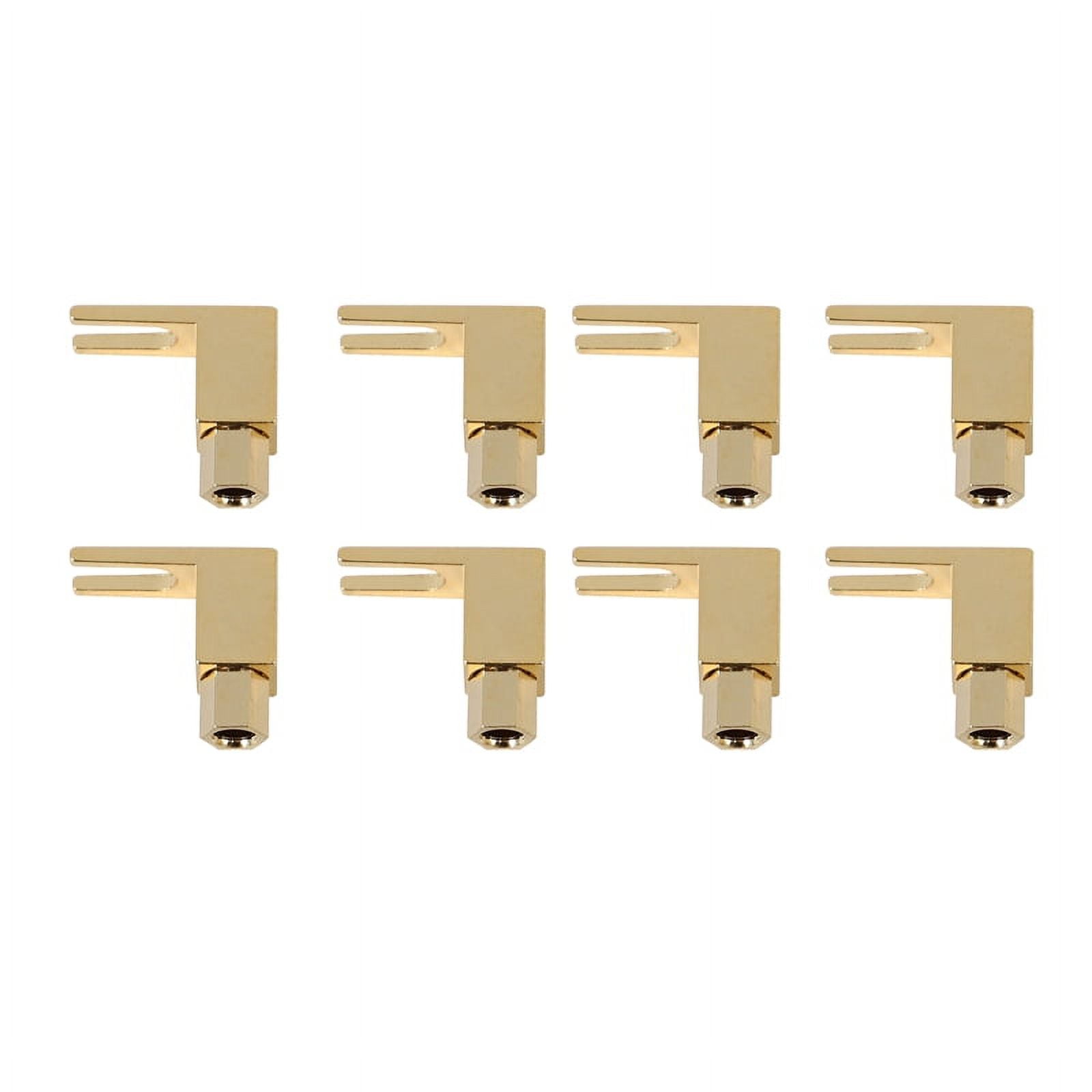 8 pcs Hi-end Banana to Spade Adapter Plug/Speaker [Wy-yp01-8/Spade De L ...