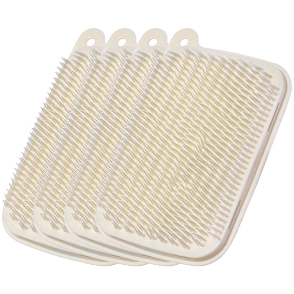 8 pcs Home Dish Washing Scrubbers Vegetable Scrubber For Potatoes ...