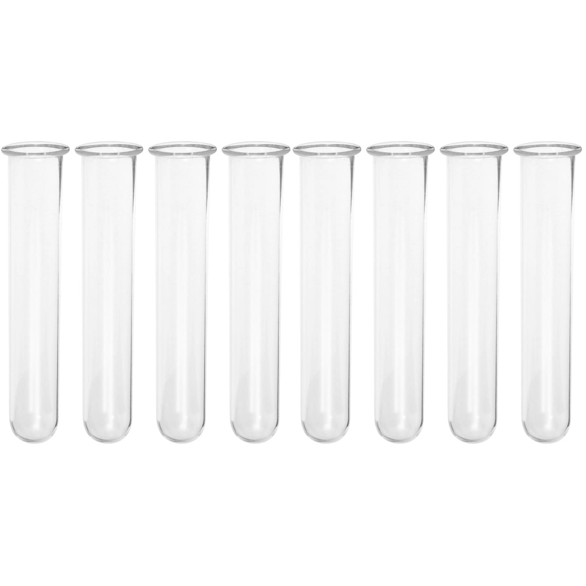 8 pcs Hydroponic Flowers Glass Tube Propagation Tube Small Plant ...