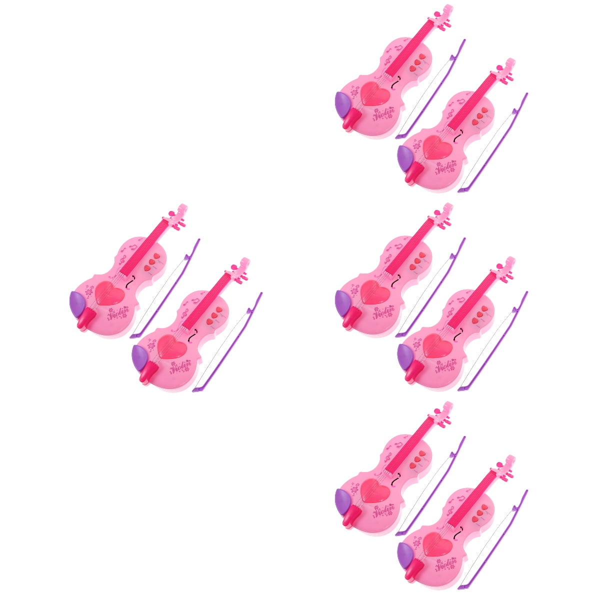 8 pcs Kids Violin Toy Children Musical Violin Toy Violin Musical ...