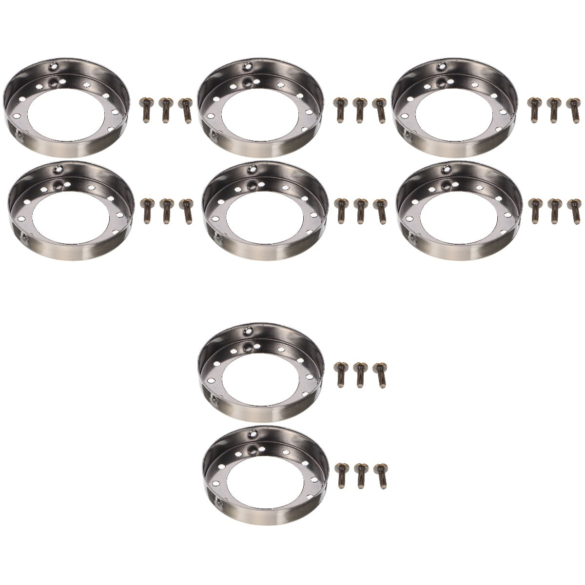 8 pcs Lamp Shade Ring Lamp Shade Adapter Light Fixture Part Decorative ...