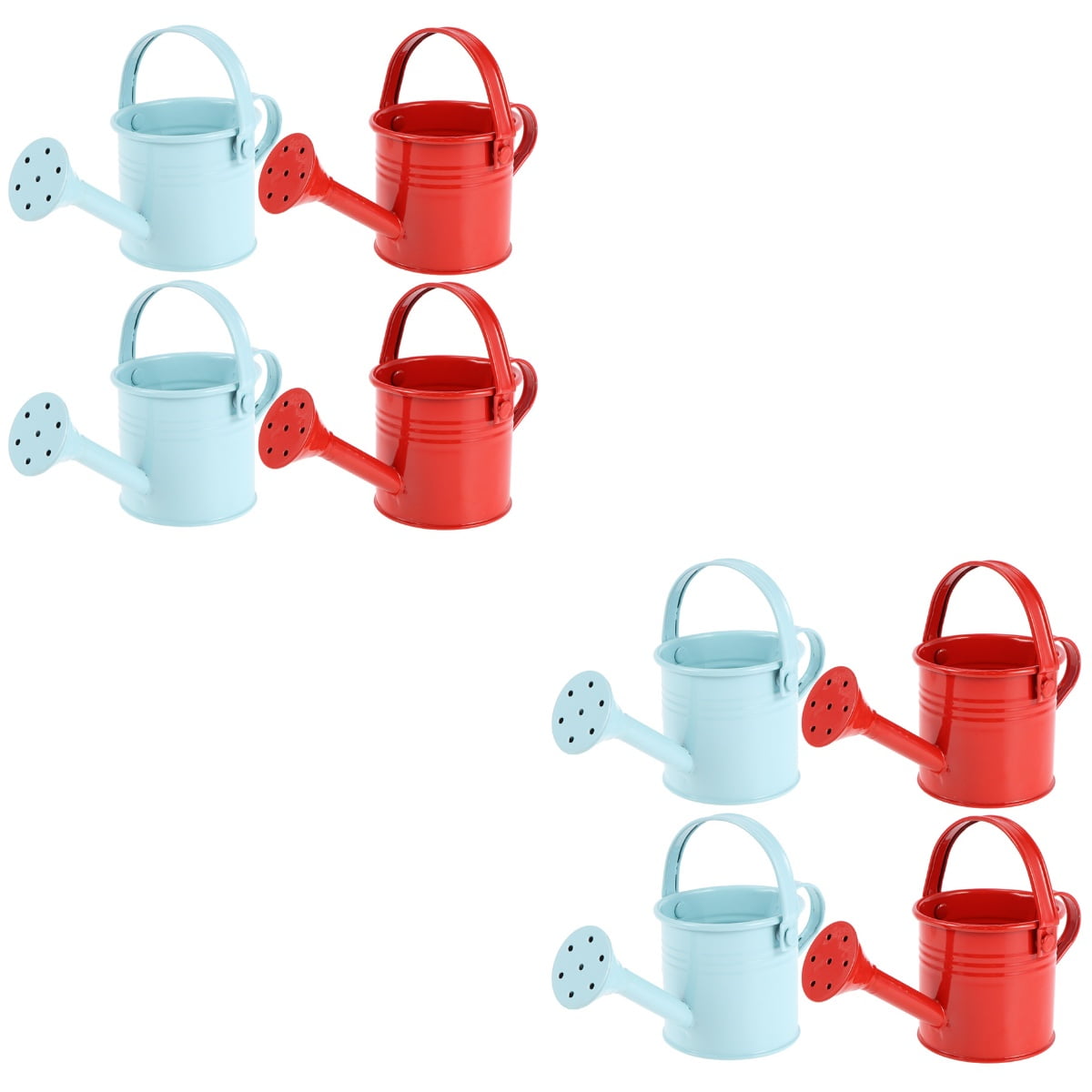 8 pcs Long Spout Watering Can Pot Rustic Metal Gardening Watering ...