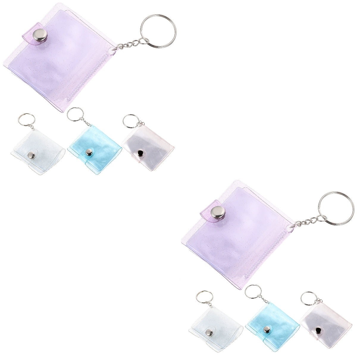 8 pcs Mini Photo Storage Album Creative Small Photo Cards Album Mini ...