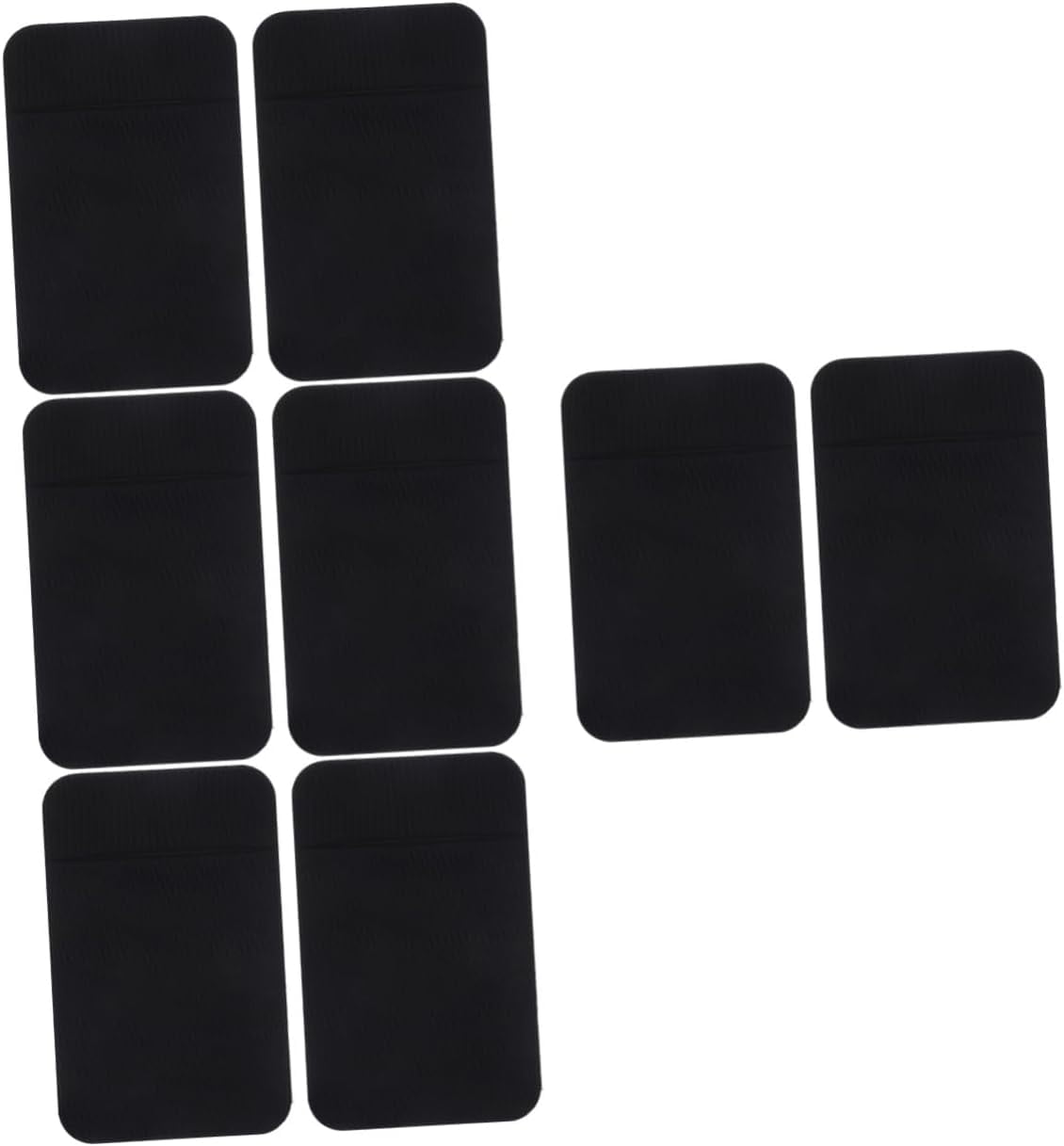 8 pcs Mobile Phone Back Sticker Telephone Purse Sticky id Holder ...