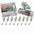 8 pcs - NGK V-Power for Honda Racing Spark Plugs Turbo R5671A-7 / 4091 ...
