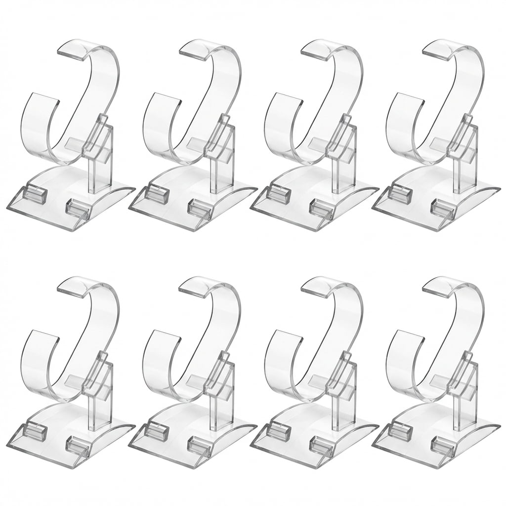 8 pcs Plastic Watch Display Holder Watch Case Watch Organize - Walmart.com