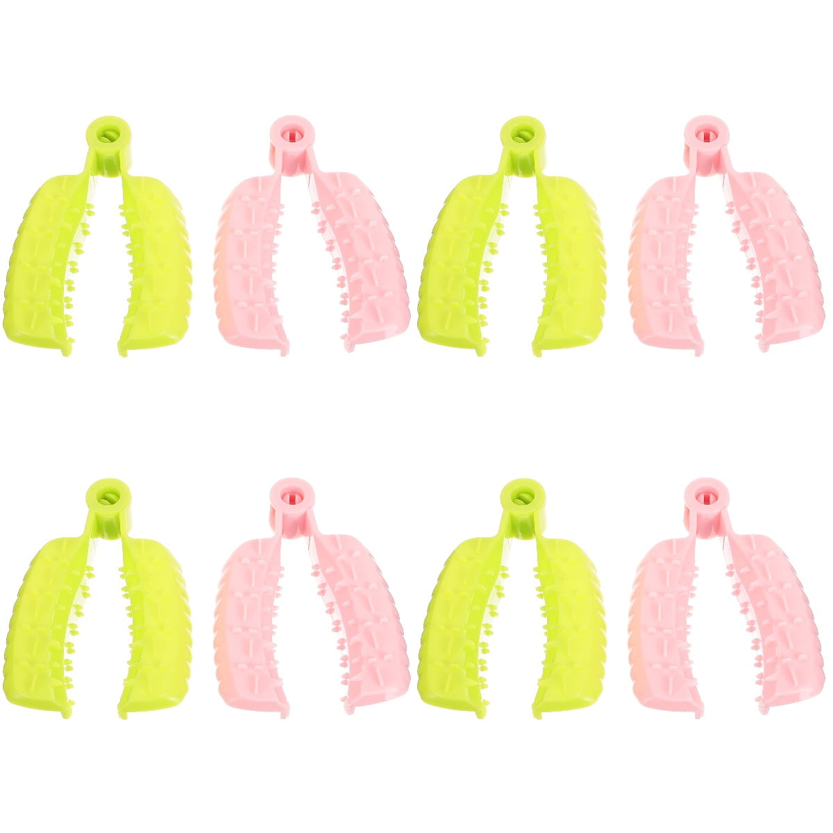 8 pcs Reusable Plastic Finger Guards Kitchen Cutting Finger Protectors ...