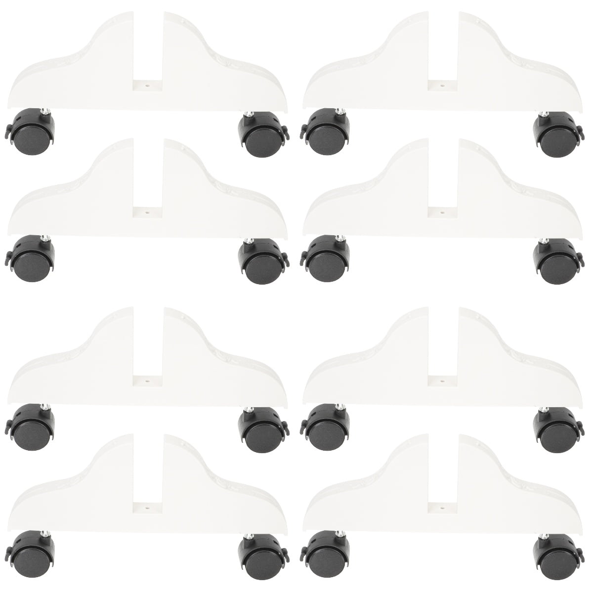 8 pcs Room Divider Stand Screen Panel Feet Room Divider Bracket ...