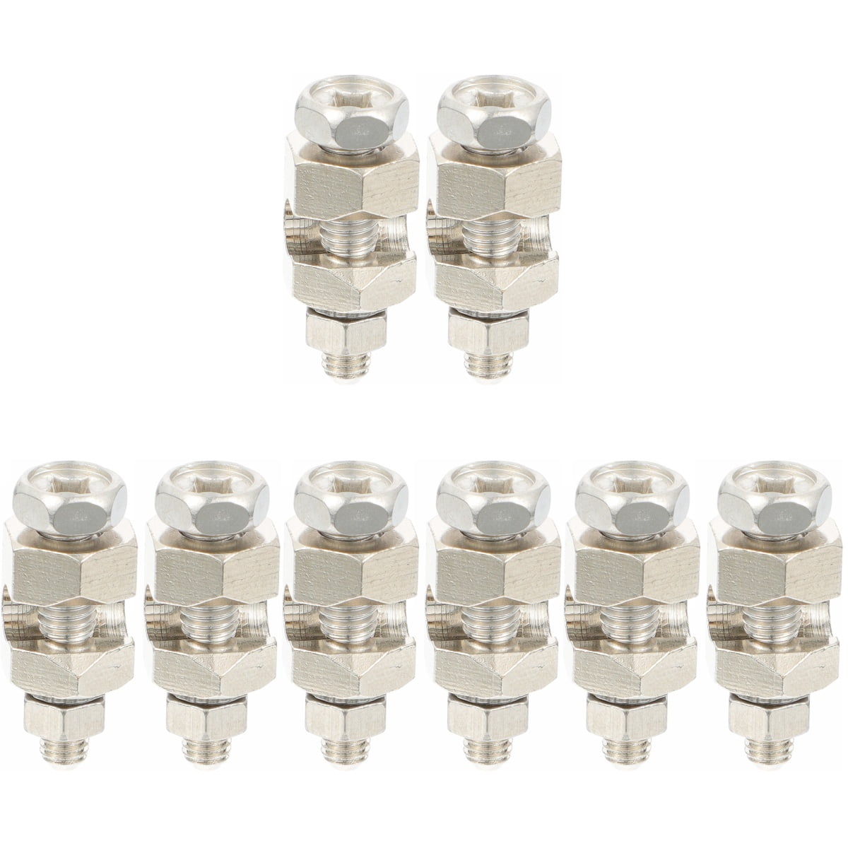 8 pcs Solar Grounding Clip Earthing Lug Cable Clamp Wiring Frame Clip ...