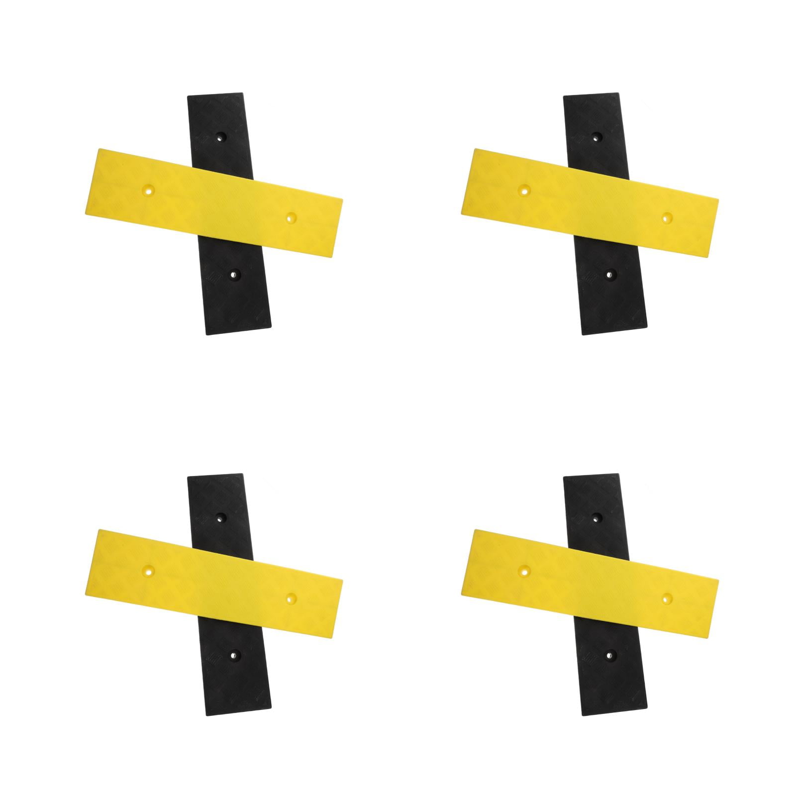 8 pcs Stair Carpet Tread Driveway Ramp Wheelchair Ramp Motorcycle Curb ...