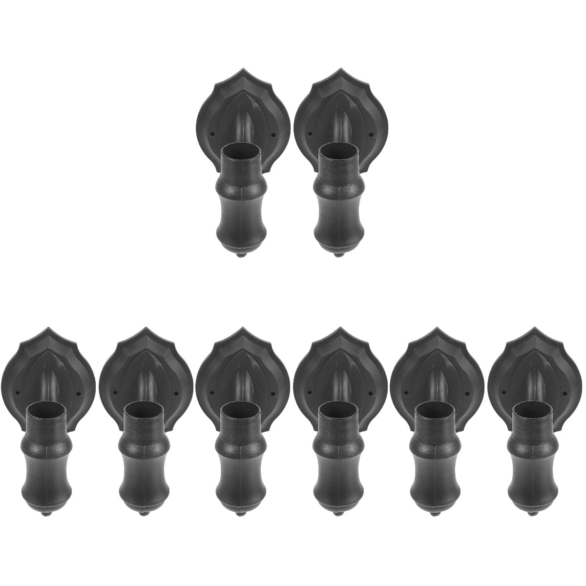 8 pcs Wall Lamp Bases Solar Lamp Wall Holder Sconce Fixtures Industrial ...