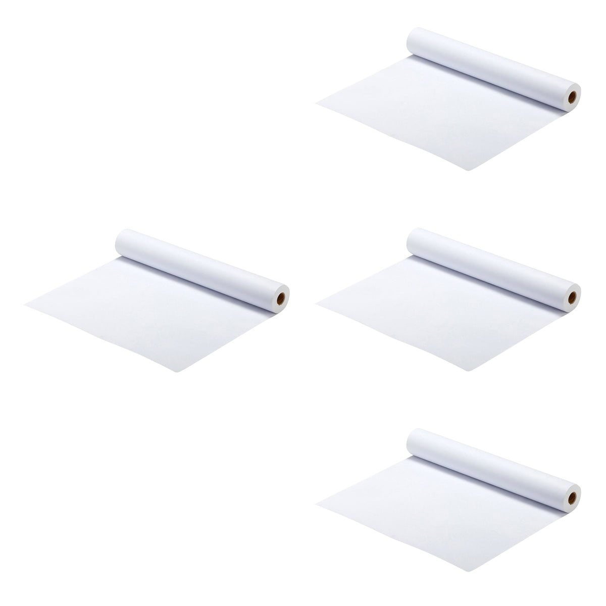 8 pcs White Drawing Paper Roll Painting Paper Rolls for Kid Craft ...