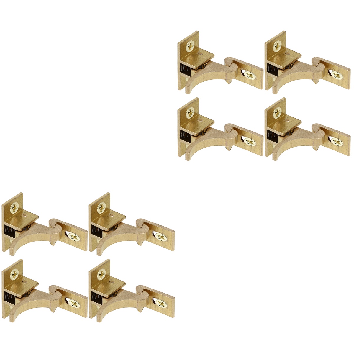 8 pcs Cabinet Latch Heavy Duty Elbow Window Catch Rv Drawer Latch And ...