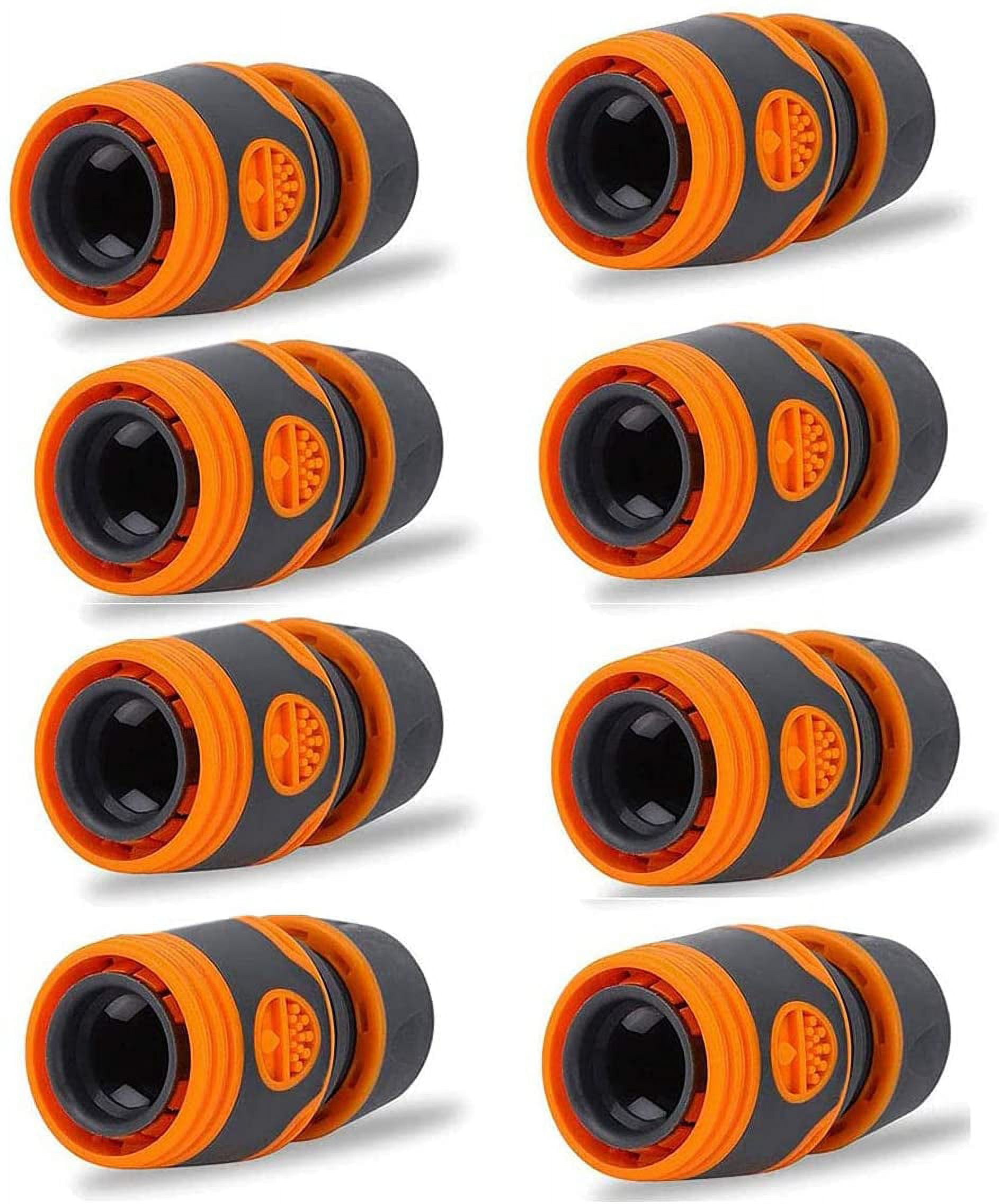 8 pieces Hose Connector, Quick Connect Fittings Set for 1/2" Hose Pipe ...