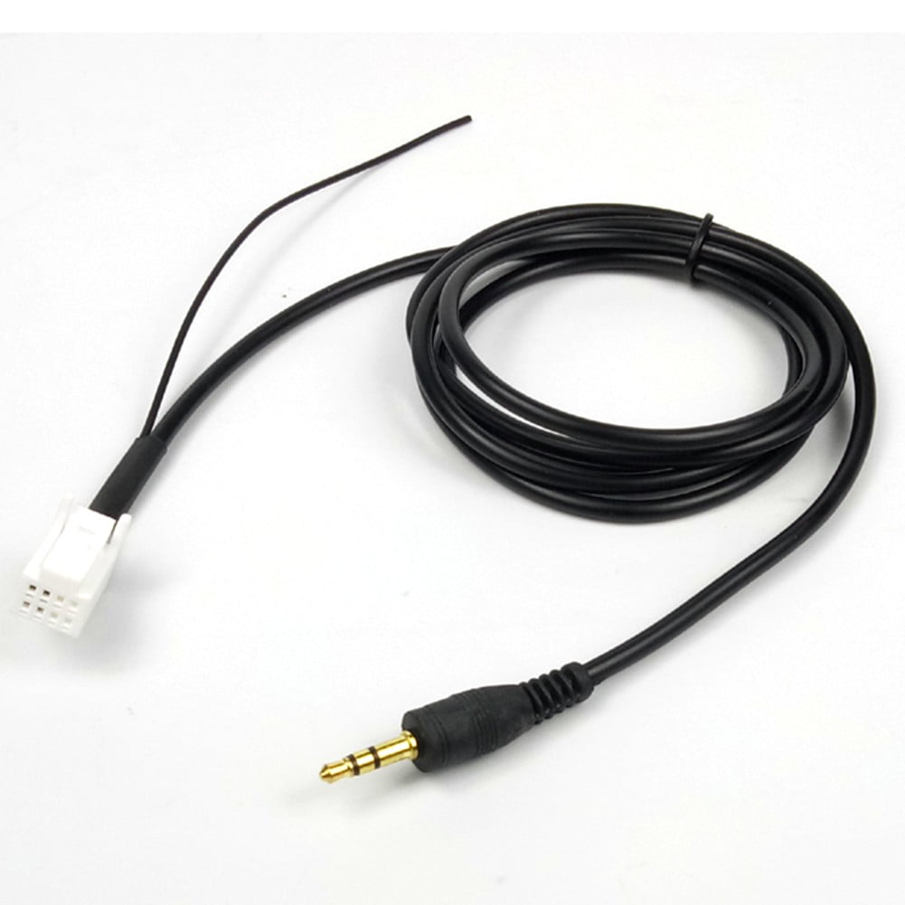 8 pin CD Player AUX Input Audio Cable Adapter Compatible For Forester ...