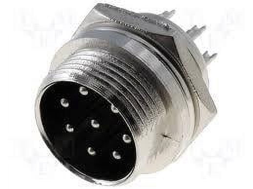 8 pin panel mount cb microphone connector - Walmart.com