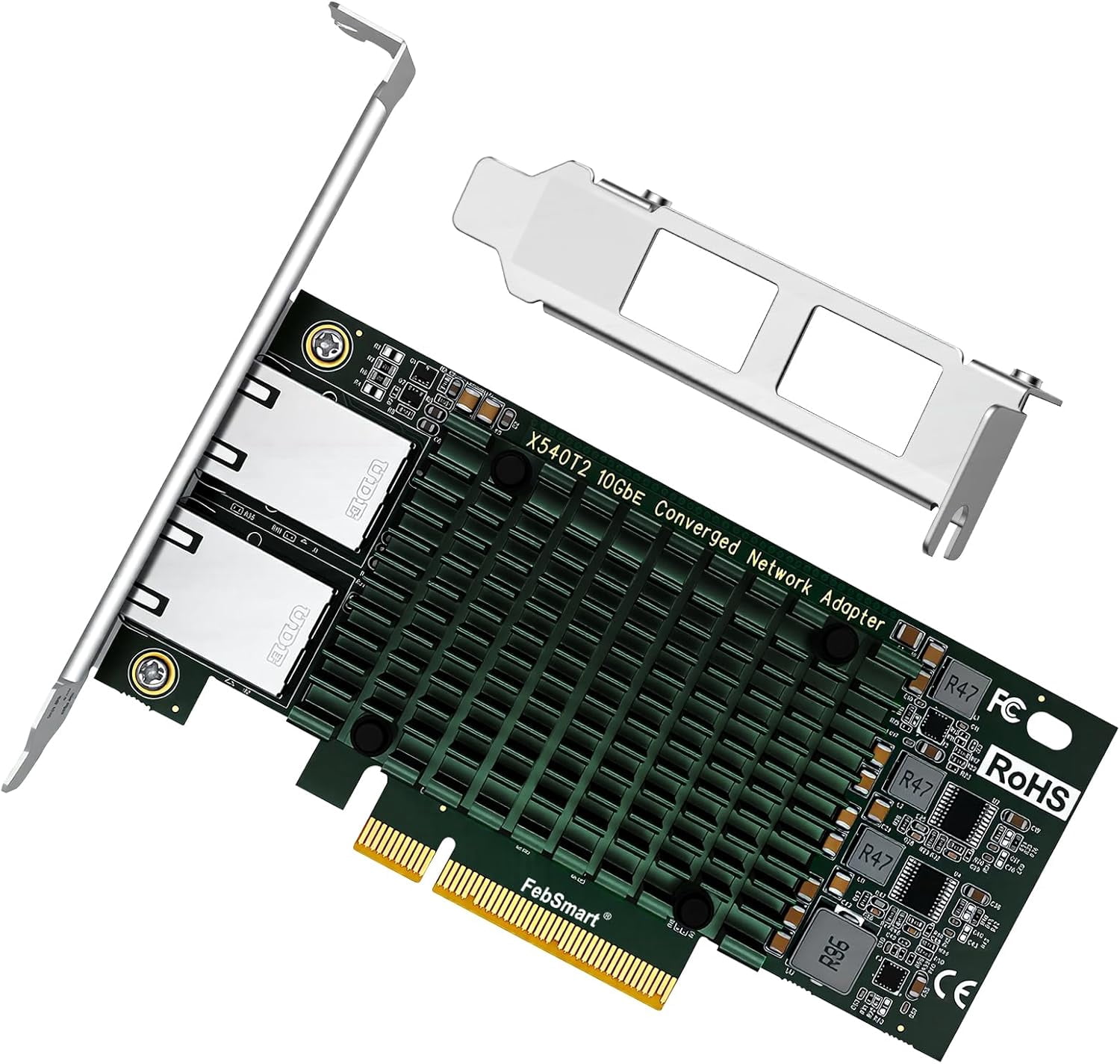 8-port to 21045-port network adapter, 540-2 Ethernet controller, 21045 ...