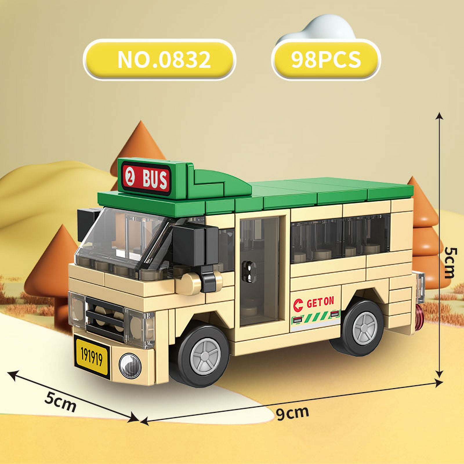 8 puzzle toys, building blocks, sliding cars, city themed simulation ...