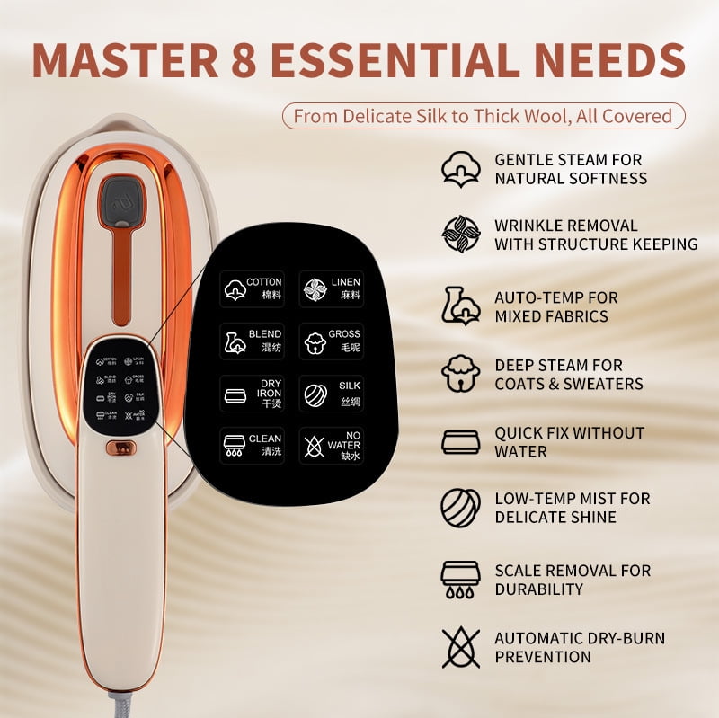 8-speed handheld hanging ironing machine-17-hole steam ironing machine ...