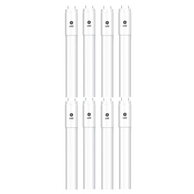 GE 13142 LED T8 Tube Light Bulb, 32W Equivalent, Cool White, 6500K ...