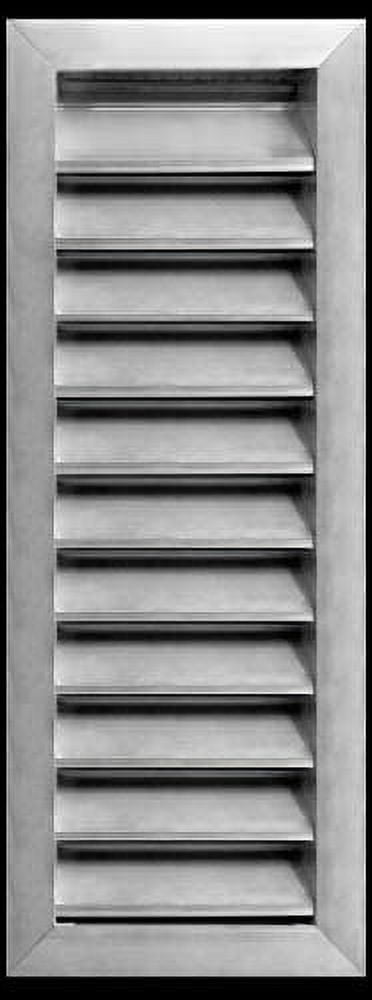 8"w X 24"h Aluminum Outdoor Weather Proof Louver - Rain & Waterproof ...