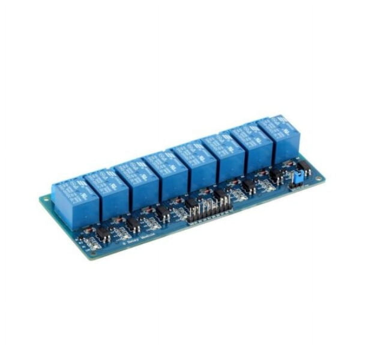 8-way relay module with optocoupler isolation supporting AVR/51/PIC microcontroller - Walmart.com