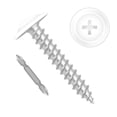 #8 x 1-1/4" Truss Head Fast Self Tapping Screws, Alloy Steel Wood ...