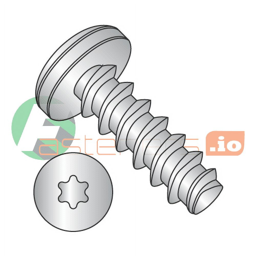 #8 x 1/2" 48-2 Trilobe (48-2 Trilobe) Thread Forming Screws / Six-Lobe ...