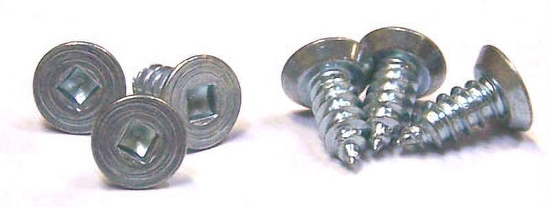 #8 x 1/2" Type A Self-Tapping Screws / Square / Flat Undercut Head ...