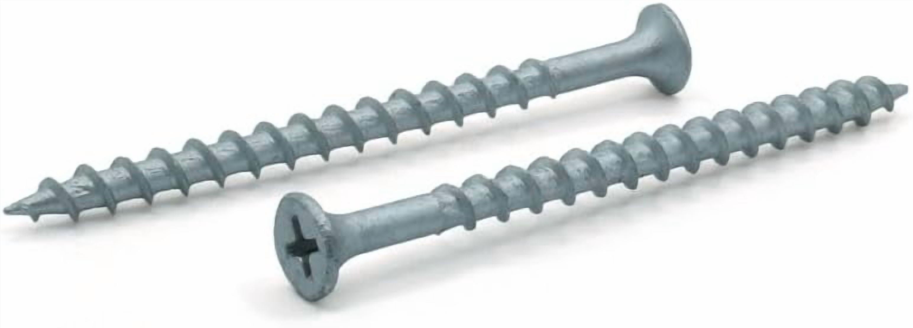 #8 x 1 3/4" Deck Screws/Phillips/Bugle Head/Steel/Dacrotized / 2,000 Pc ...