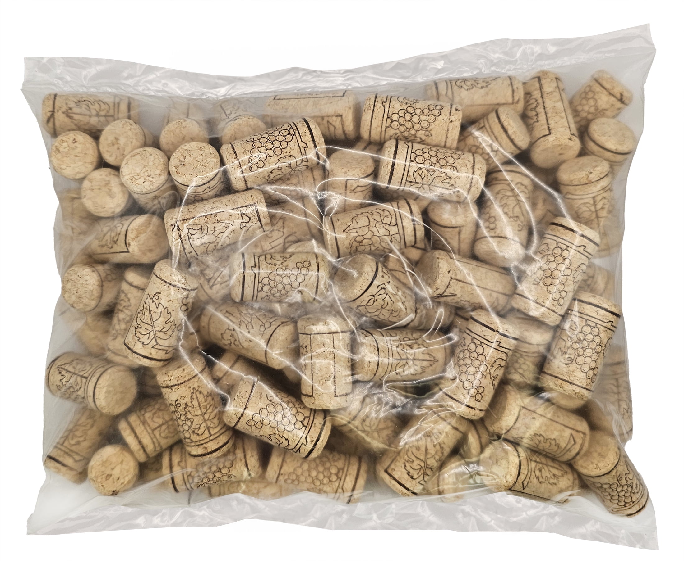 First Quality #8 x 1-3/4 Straight Wine Corks for 750ml Bottles, 100/Bag ...