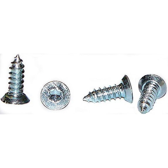 #8 x 1/4" Type AB Self-Tapping Screws / Six-Lobe (TorxÂ®) / Flat ...