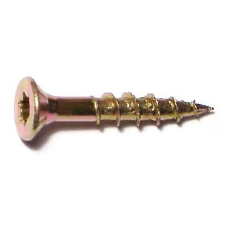 #8 x 1" Zinc Plated Steel Star Drive Interior Nibs Bugle Head Wood ...