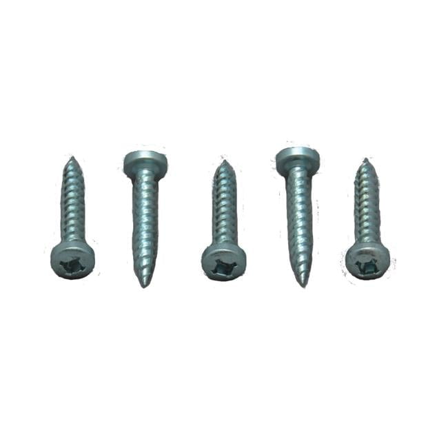 8 x 1 in. Pan Head Square Recess Screw, Zinc - Walmart Business Supplies
