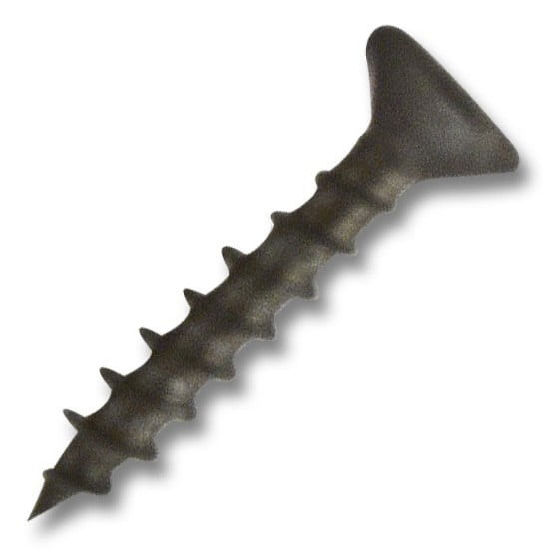 #8 x 1 in. Plain & Dri-Lube Flat Head Combo Drive Coarse Thread Screw ...