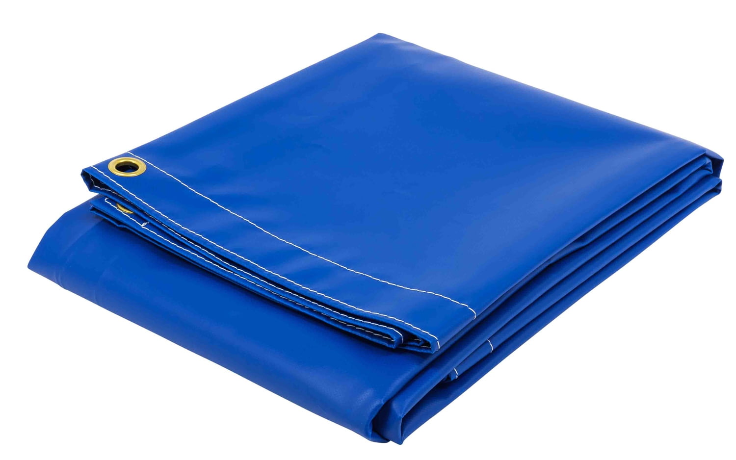 8' x 10' Heavy Duty BLUE 18oz Vinyl Utility Tarp Waterproof ...