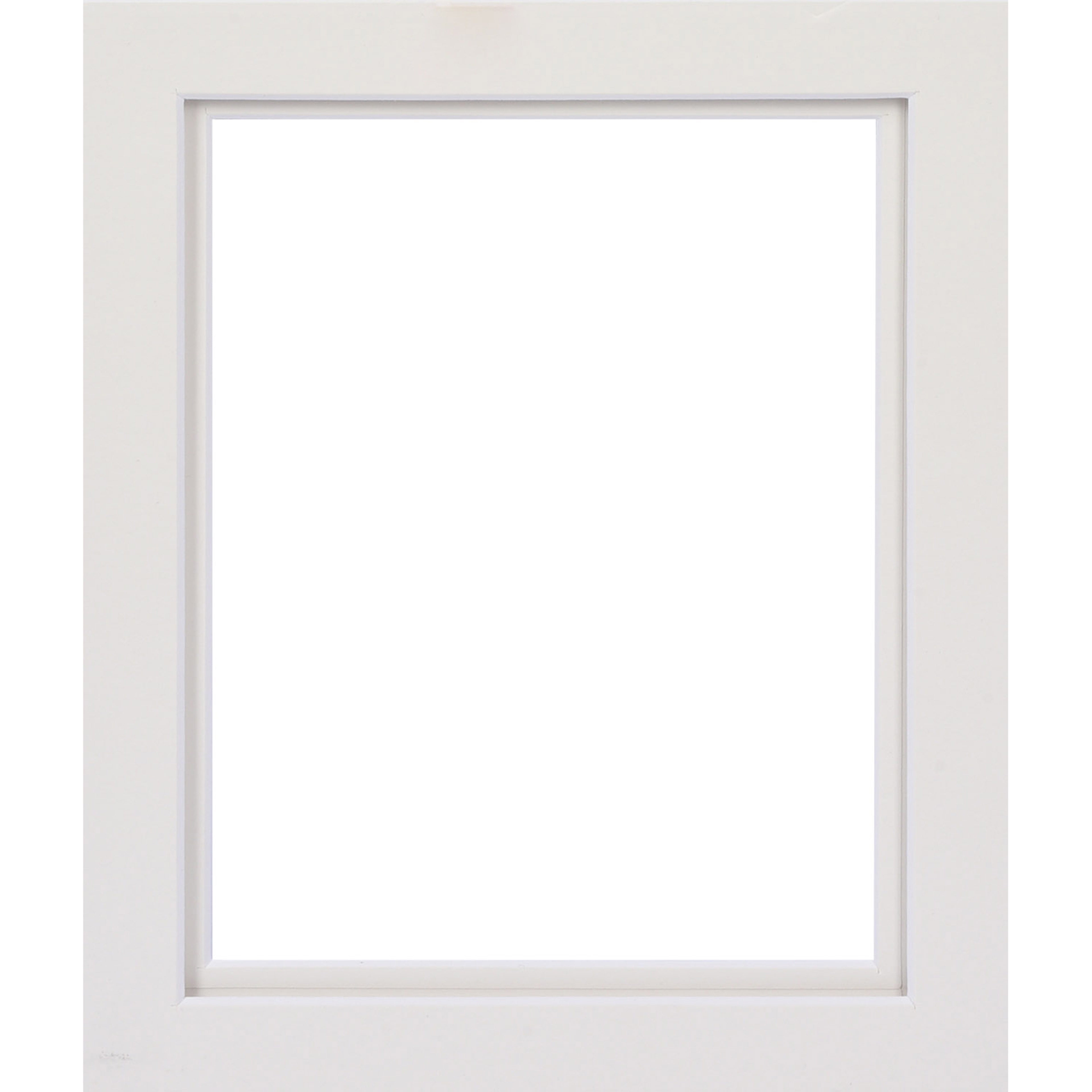 8" x 10" Ivory Double Raised Mat Picture Frame with 6" x 8" Opening by ...