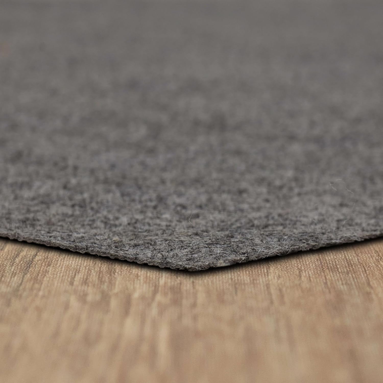 8’ x 10’ Non Slip Grip Rug Pad 1/8" Low Profile Felt Cushion + Rubber ...